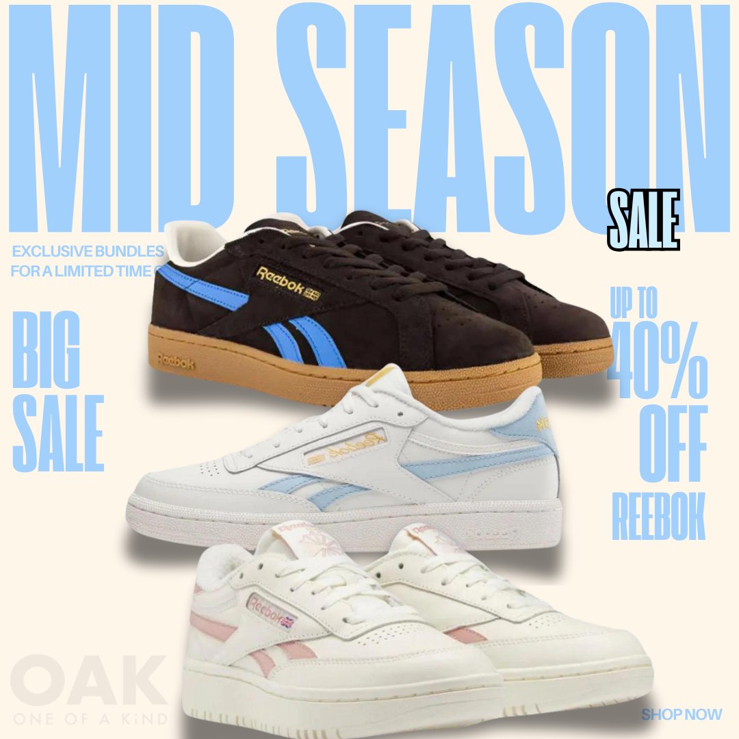 Reebok Sneakers on Sale| Authenticity Guaranteed - OAK – ONE OF A KIND