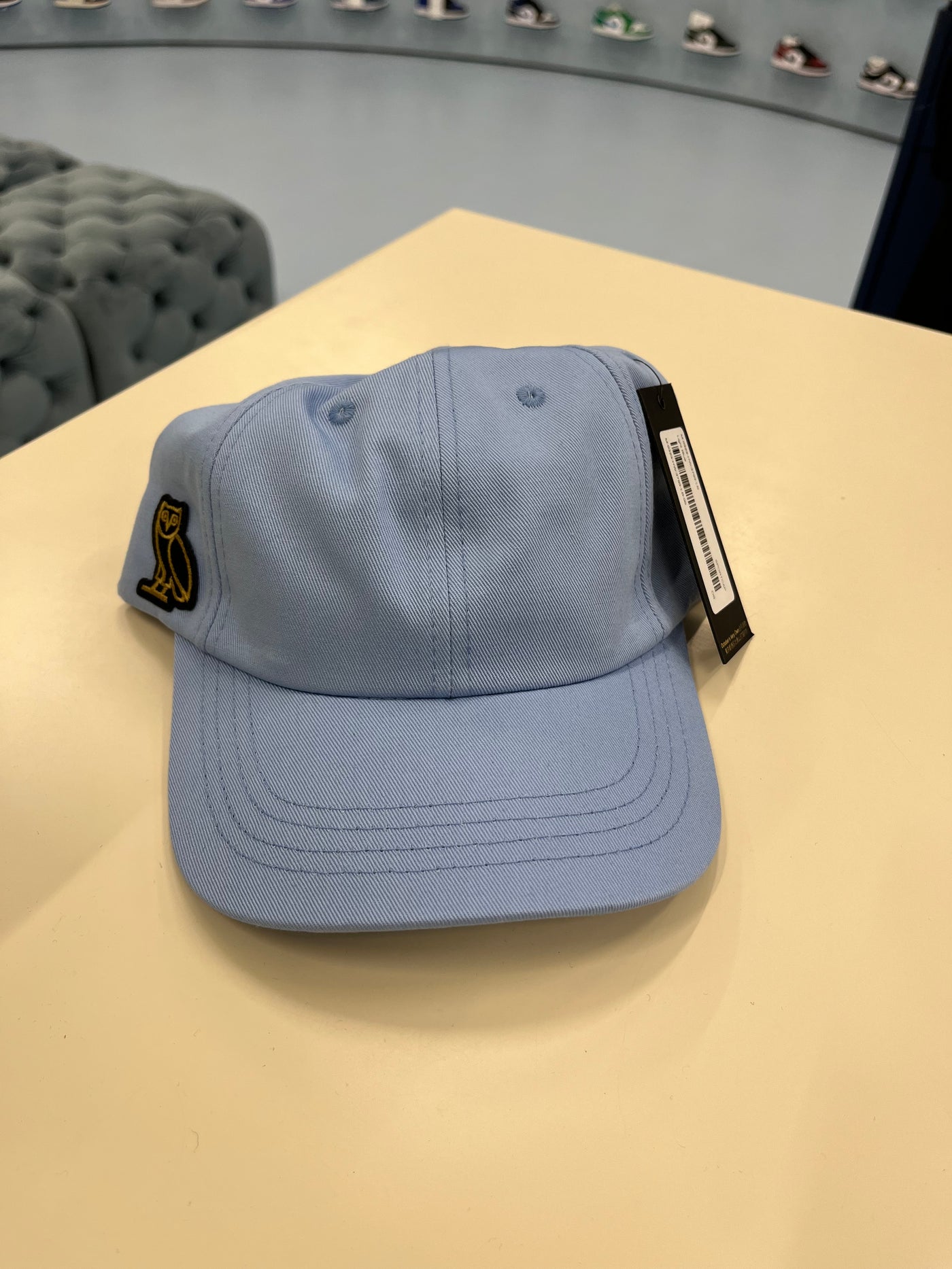 OVO VELCRO STRAP BABY BLUE CAP – ONE OF A KIND