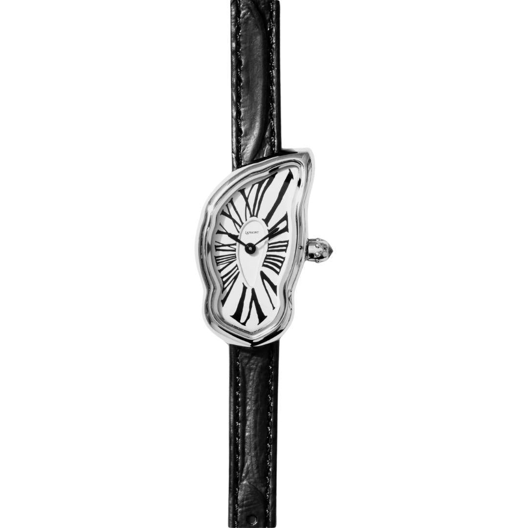 LAPHONT MELTING WATCH SLIM FACE SILVER – ONE OF A KIND