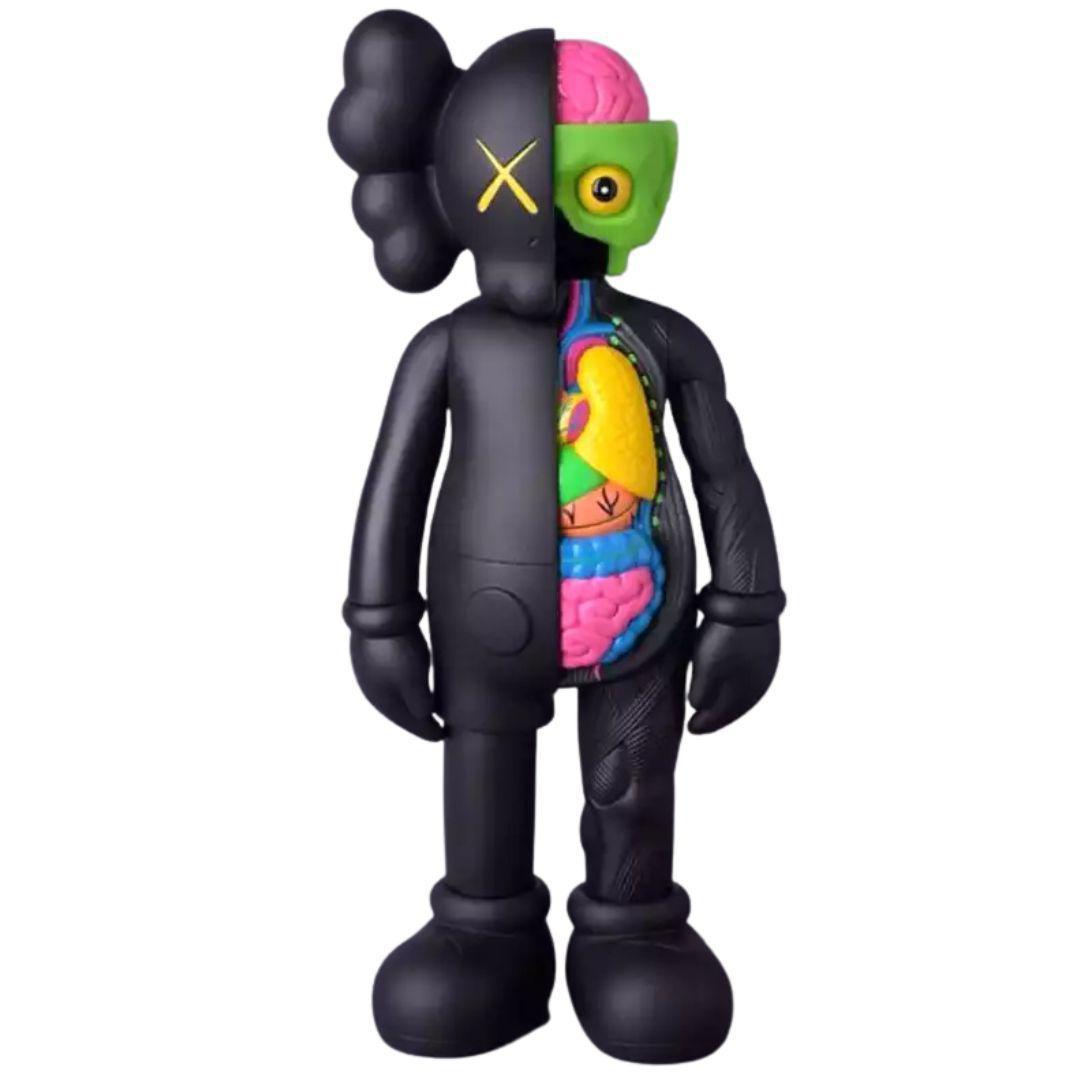 KAWS COMPANION FLAYED OPEN EDITION VINYL FIGURE BLACK – ONE OF A KIND