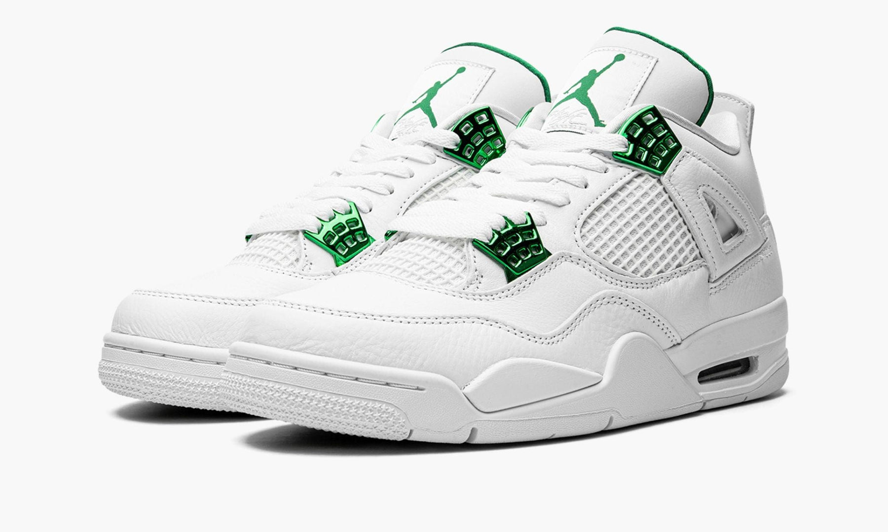 JORDAN 4 METALLIC GREEN ONE OF A KIND JORDAN 4 METALLIC GREEN ONE OF A KIND