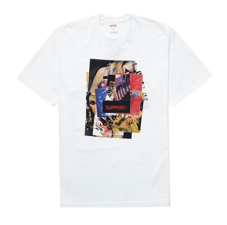 SUPREME STACK TEE WHITE – ONE OF A KIND