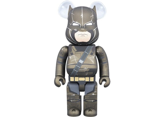 BEARBRICK ARMORED BATMAN 400% BLACK – ONE OF A KIND